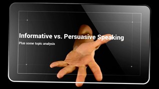 Informative vs. Persuasive and topic analysis.pptx at emaze Presentation