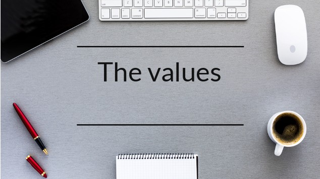 The values at emaze Presentation