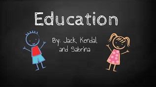 Education at emaze Presentation