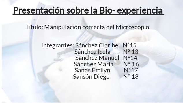Bio-experiencia at emaze Presentation