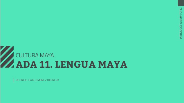 ada 11. lengua maya at emaze Presentation