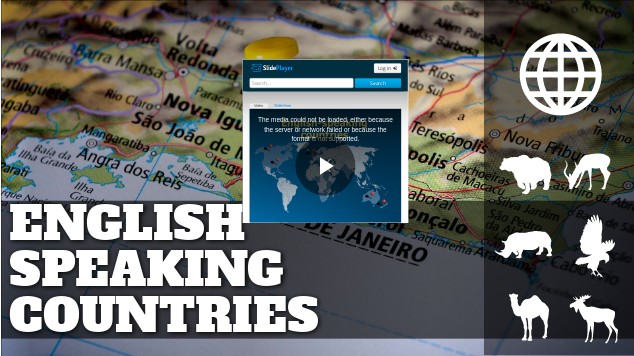 English speaking countries at emaze Presentation