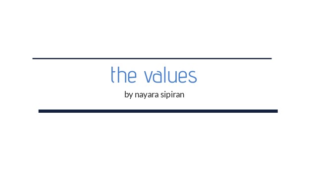 the values at emaze Presentation