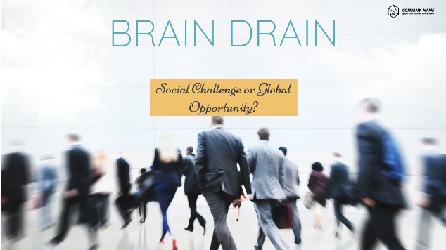 brain drain at emaze Presentation
