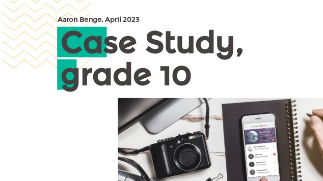Case Study, grade 10 at emaze Presentation