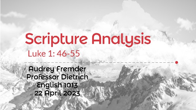 Scripture Analysis at emaze Presentation