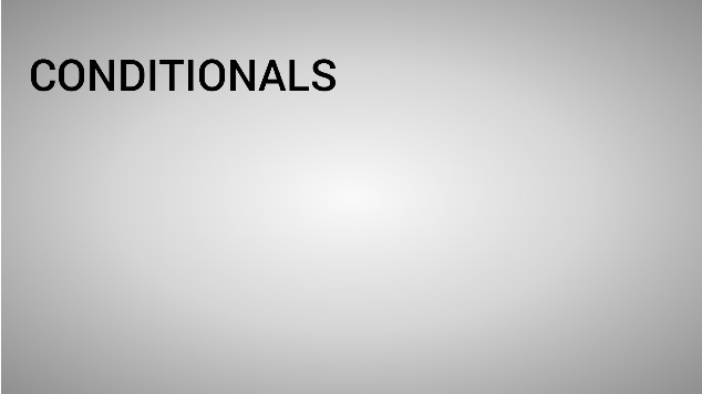 conditionals at emaze Presentation