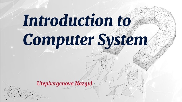 Introduction to Computer System at emaze Presentation