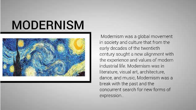 Modernism at emaze Presentation