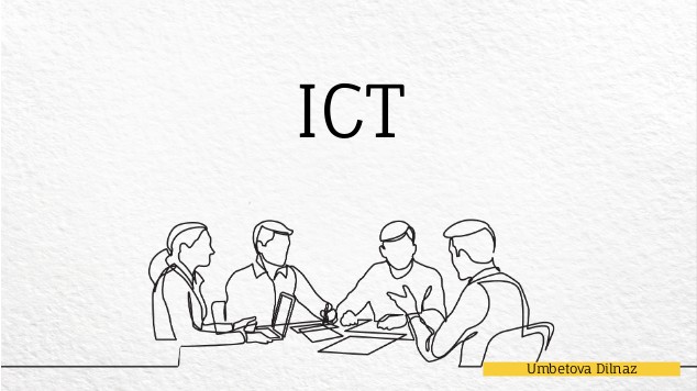 ICT at emaze Presentation