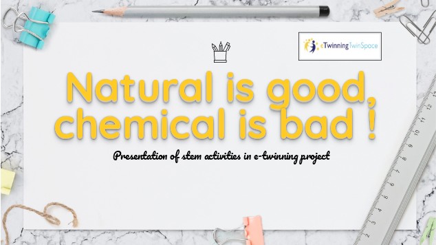 Natural is good, chemical is bad ! at emaze Presentation
