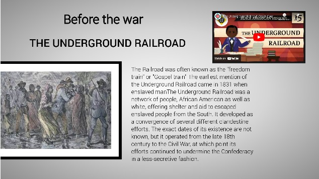 the underground railroad at emaze Presentation