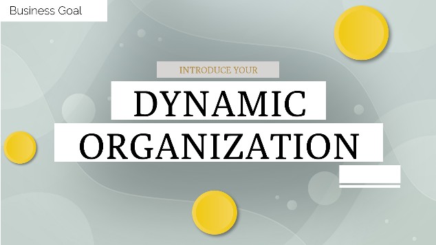Dynamic Organization at emaze Presentation