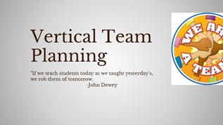 Vertical Team Planning at emaze Presentation