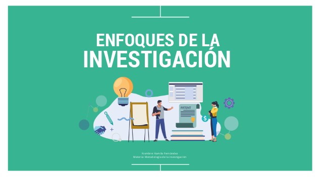Enfoques de la investigación at emaze Presentation