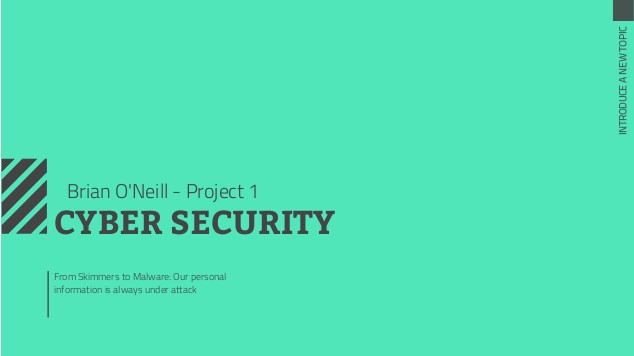 Cyber security at emaze Presentation