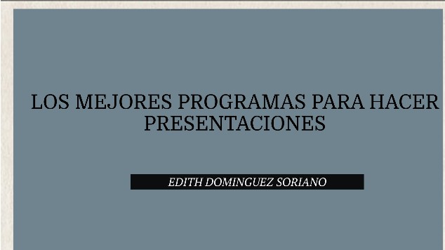Los mejores programas para hacer presentaciones at emaze Presentation