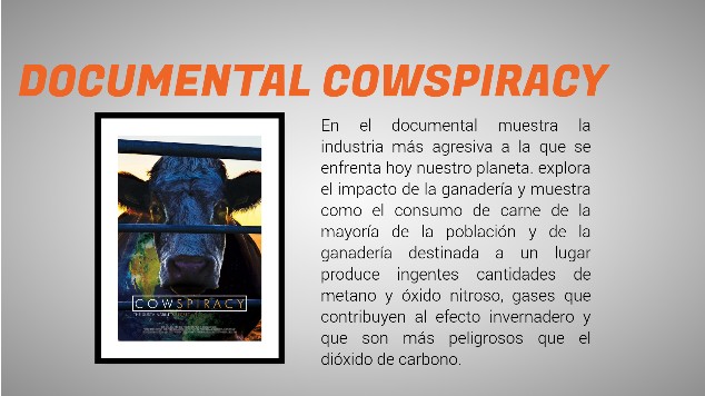 Documental cowspiracy at emaze Presentation