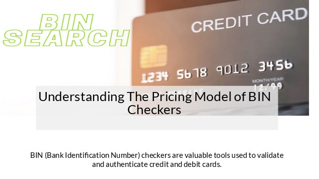 Understanding The Pricing Model of BIN Checkers on emaze
