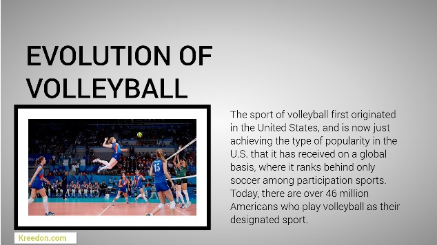 evolution of Volleyball at emaze Presentation