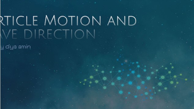 Particle Motion and Wave direction at emaze Presentation