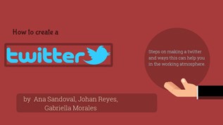 Using Twitter at emaze Presentation