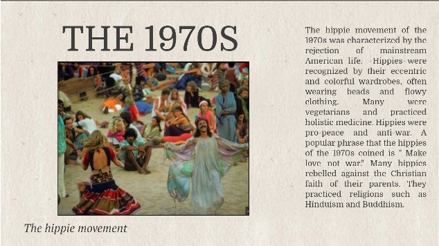 THE 1970's at emaze Presentation