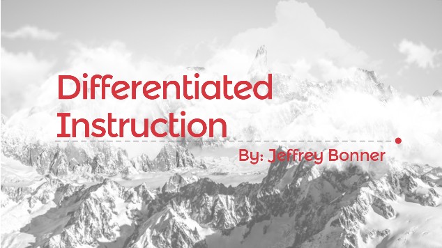 Differentiated Instruction at emaze Presentation