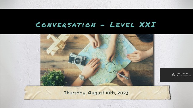 Conversation class! at emaze Presentation