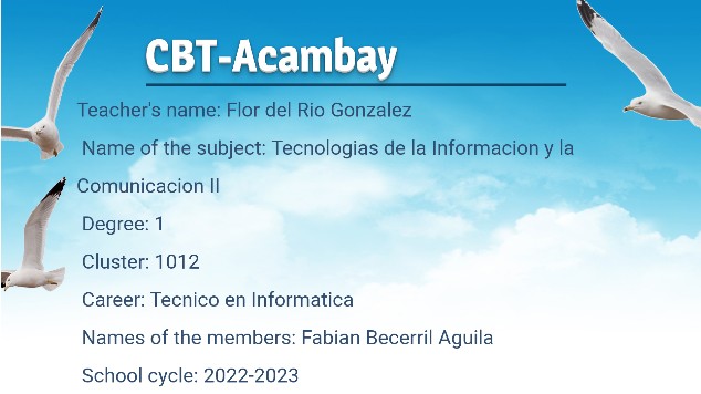 CBT-Acambay at emaze Presentation