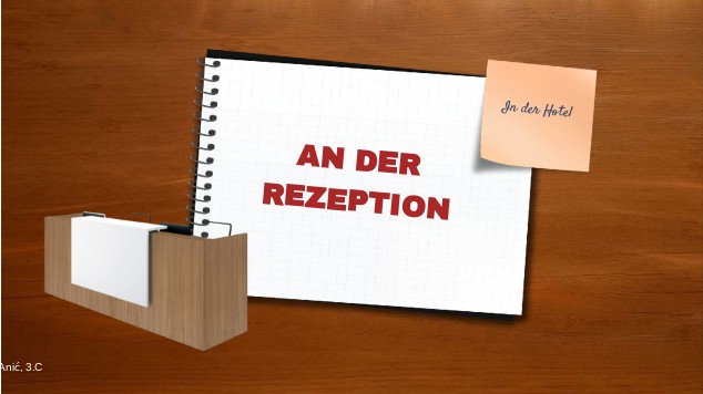 Rezeption at emaze Presentation