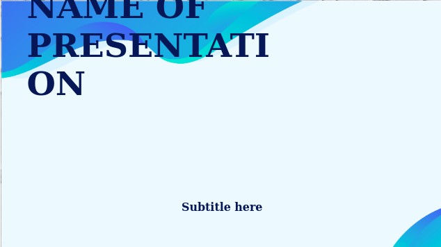 Pebbles at emaze Presentation