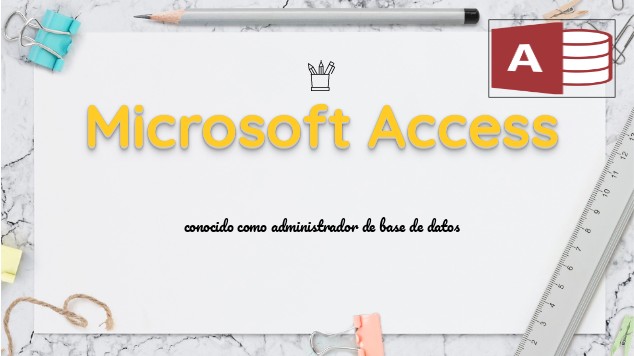 Microsoft Access at emaze Presentation