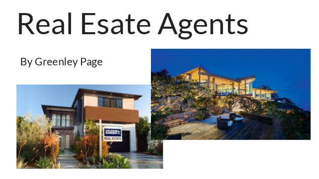 Real Esate Agents at emaze Presentation