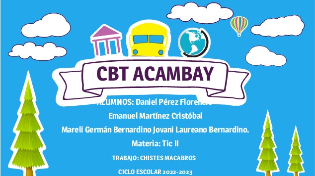 CBT ACAMBAY at emaze Presentation