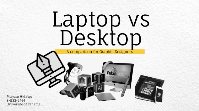 Laptop vs Desktop at emaze Presentation