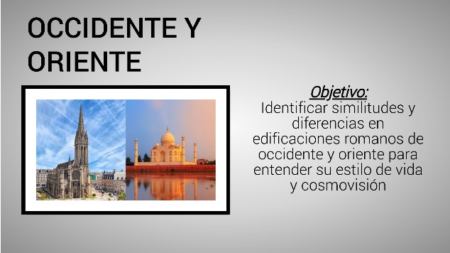Occidente y Oriente at emaze Presentation