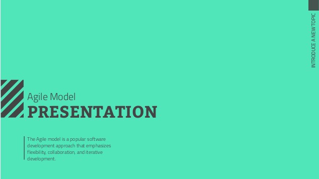 Agile Model at emaze Presentation