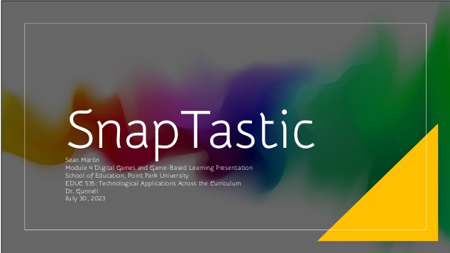 SnapTastic at emaze Presentation