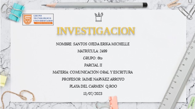 INVESTIGACION at emaze Presentation