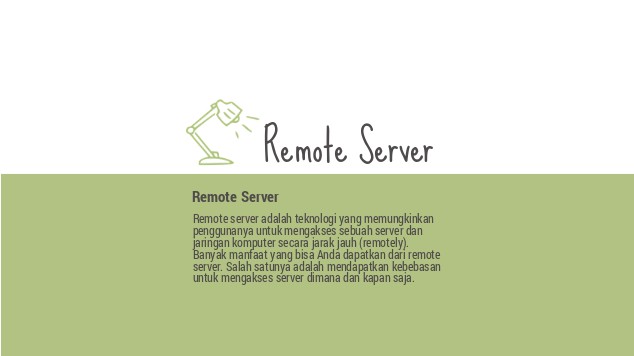 Remote Server at emaze Presentation