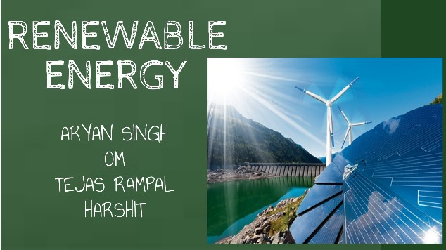 RENEWABLE ENERGY at emaze Presentation