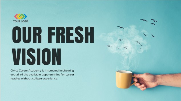 OUR FRESH VISION at emaze Presentation