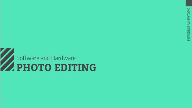 Photo Editing at emaze Presentation