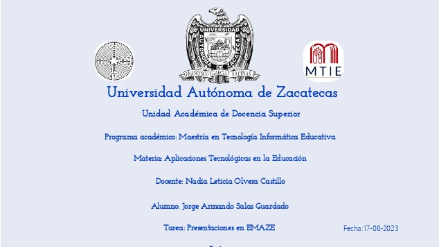 Presentación at emaze Presentation