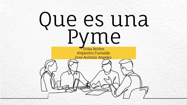 Que es una Pyme at emaze Presentation