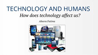 Technology & Humans at emaze Presentation
