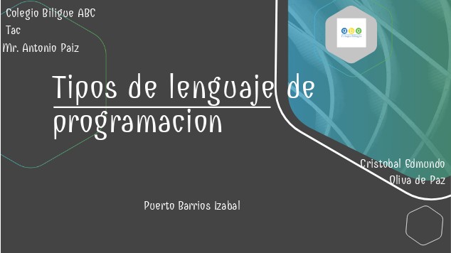 Tipos De Lenguaje De Programacion At Emaze Presentation 1059