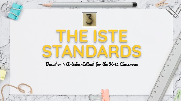 THE ISTE STANDARDS at emaze Presentation