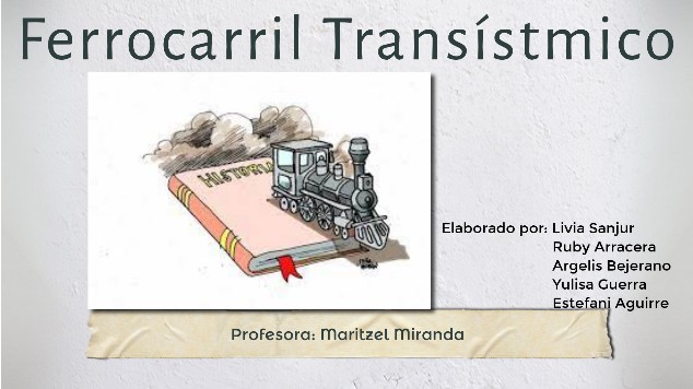 Ferrocarril Transístmico. at emaze Presentation